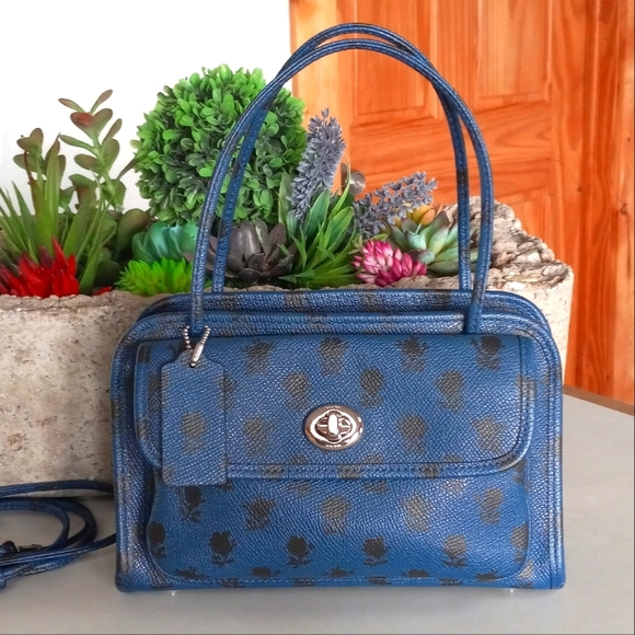 Coach | Bags | Coach Cady Badlands Print On Crossgrain Leather Le Rare ...